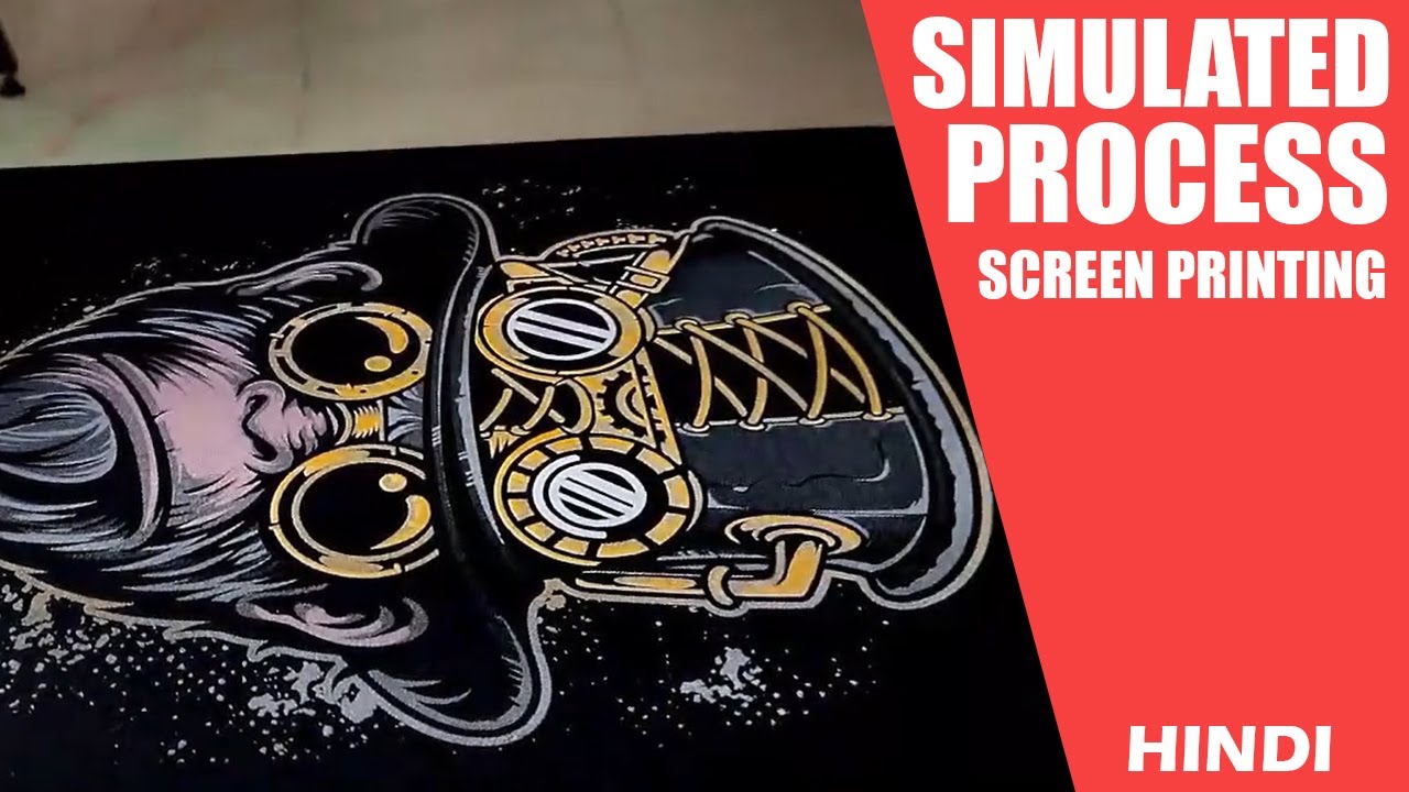 Spot Color or Simulated process screen printing | Join workshop to ...