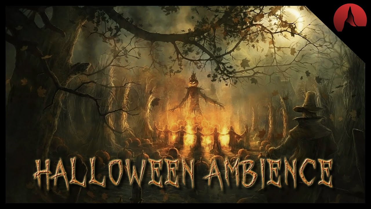 Immersive Halloween Ambience 🎃 | ASMR | Dark Ambient with Creepy ...