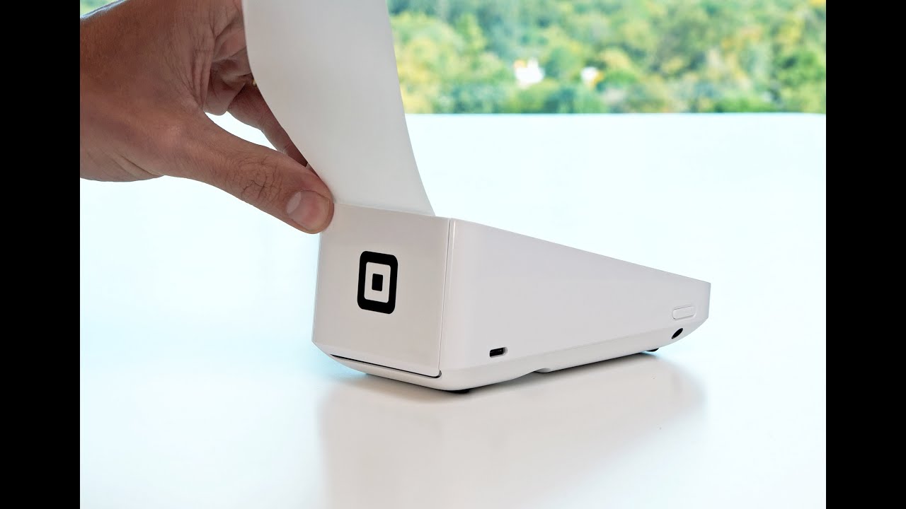 How to replace Square Terminal thermal paper - YouTube