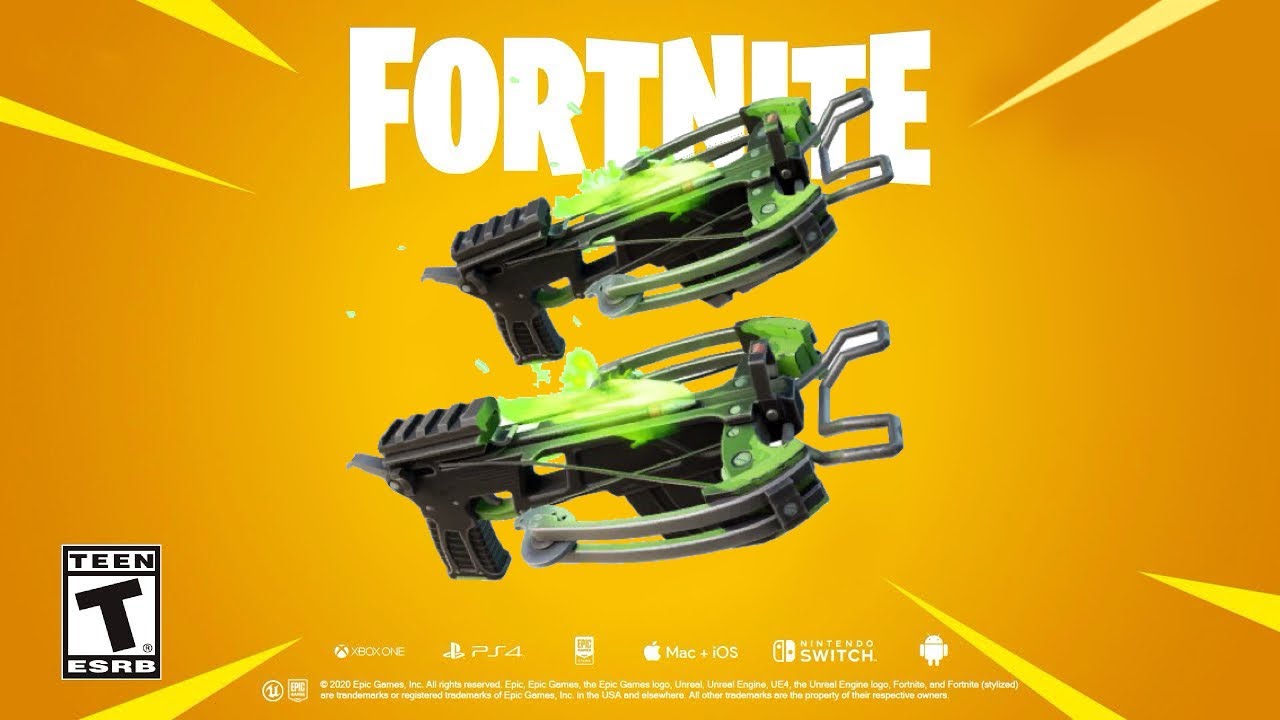 *NEW* FORTNITE UPDATE! (NEW DUAL CROSSBOW) - YouTube