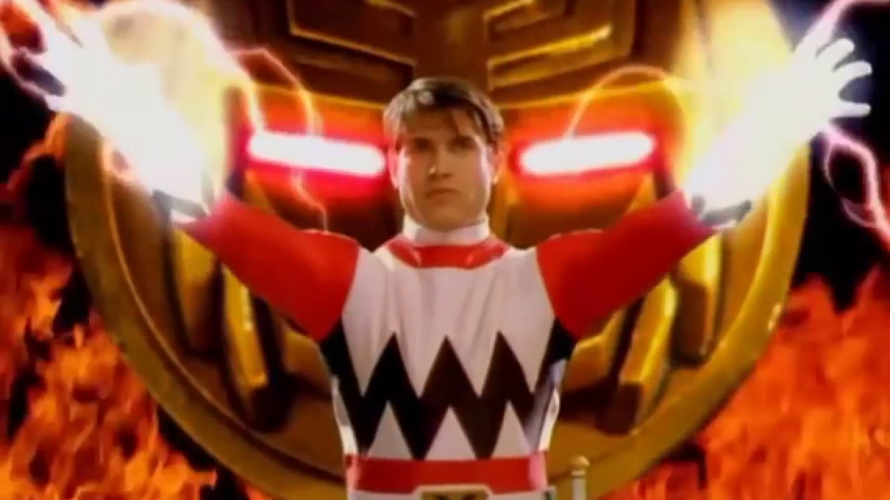 Power Ranger Rojo por siempre Transformacion de los Red Rangers MMPR a ...