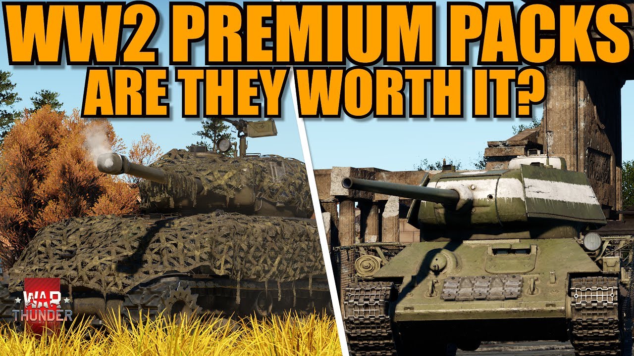 WW-2 PREMIUM PACKS! Are they WORTH IT? - War Thunder DEV - YouTube