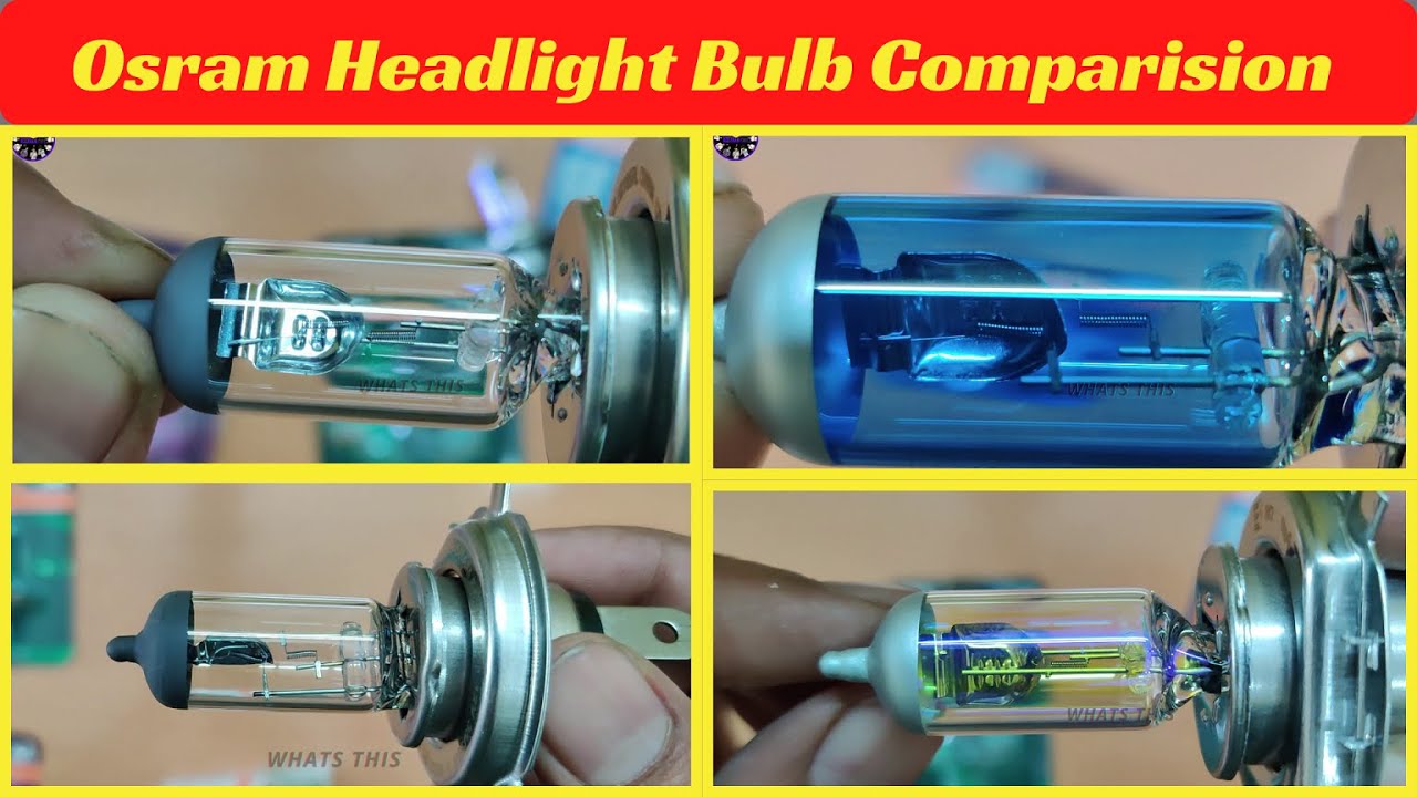 Osram Headlight Bulb Comparison | The Results | Bike Headlight Bulbs ...
