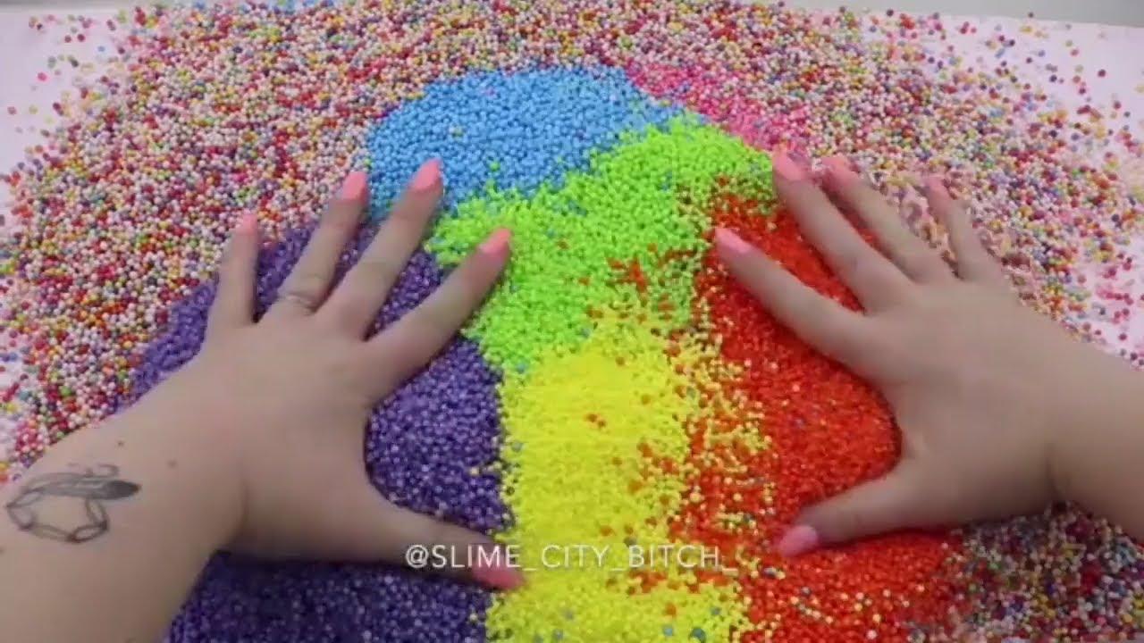 GIANT SLIME !! | ASMR SATISFYING SLIME - YouTube