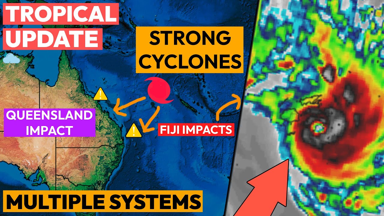 Strong Cyclones Expected to Develop... (Tropical Weather Update) - YouTube