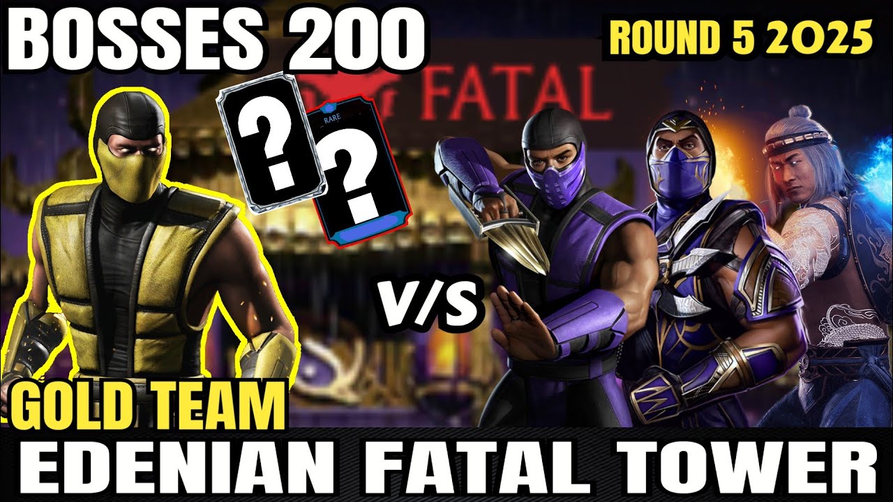 Mk Mobile | Edenian Fatal Tower 200 Bosses + Rewards R5 | Beat By Gold ...