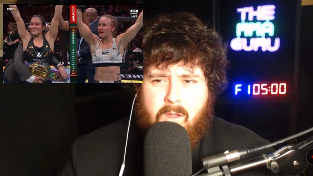 MMA Guru reacts to Grasso vs Shevchenko 2 ending in a draw - YouTube