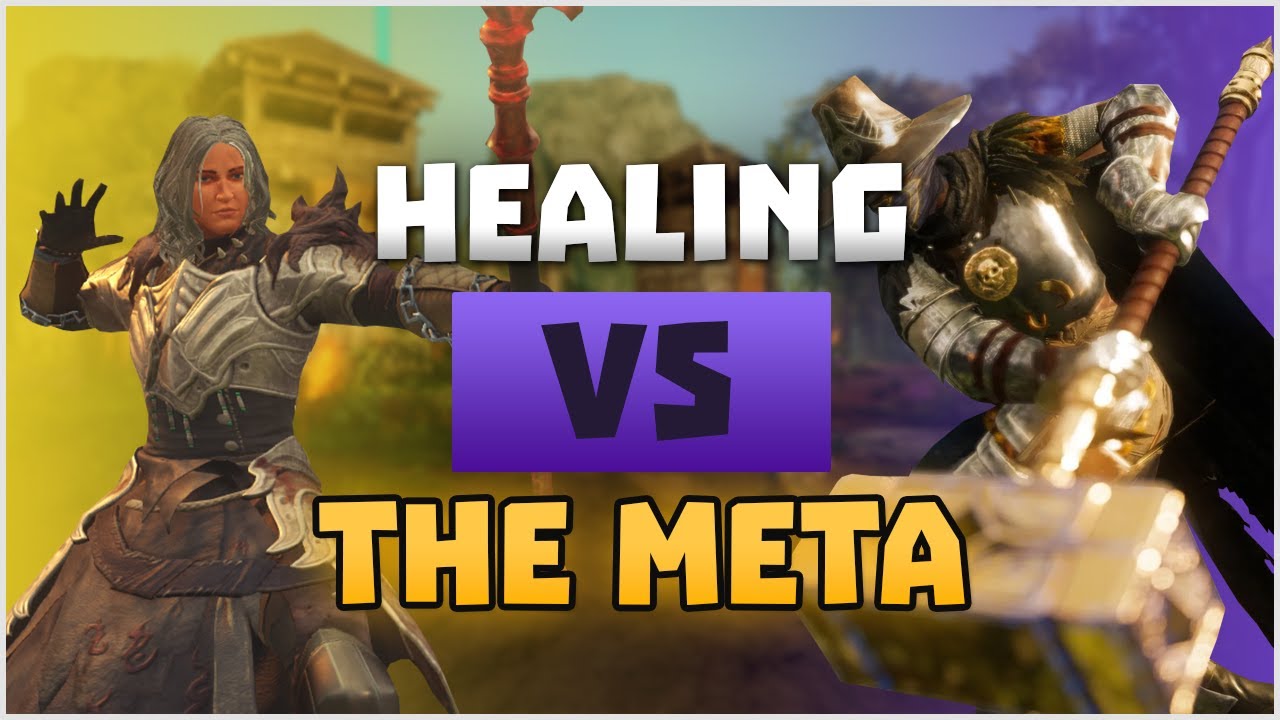 BEST 1.2 PVP Healing Build - Rapier/Life Staff - COUNTER The Axe/Hammer ...