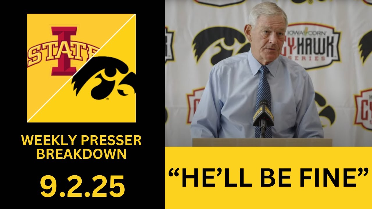 How Iowa Can Control The Iowa State Game | KF Press Review - YouTube