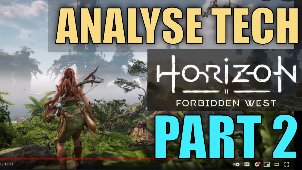 Horizon Forbidden West PS5 - le Decima Engine, les concepts ...