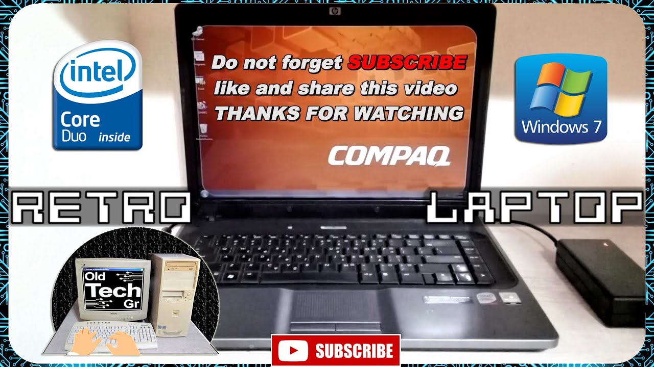 HP Compaq 530 Laptop Intel T2600 2.16Ghz Start Windows 7 in the Year ...