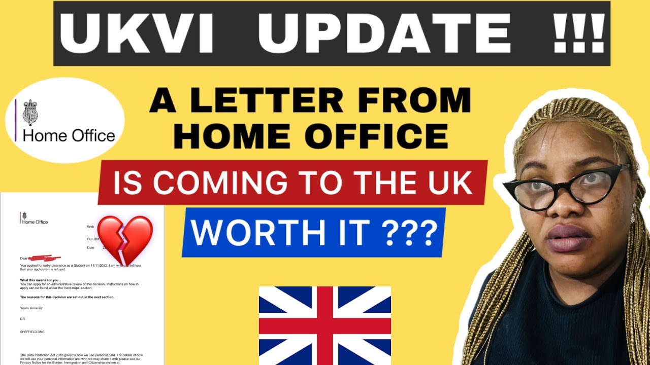 LETTER FROM HOME OFFICE 💔|| UK VISAS AND IMMIGRATION UPDATE || UKVI ...