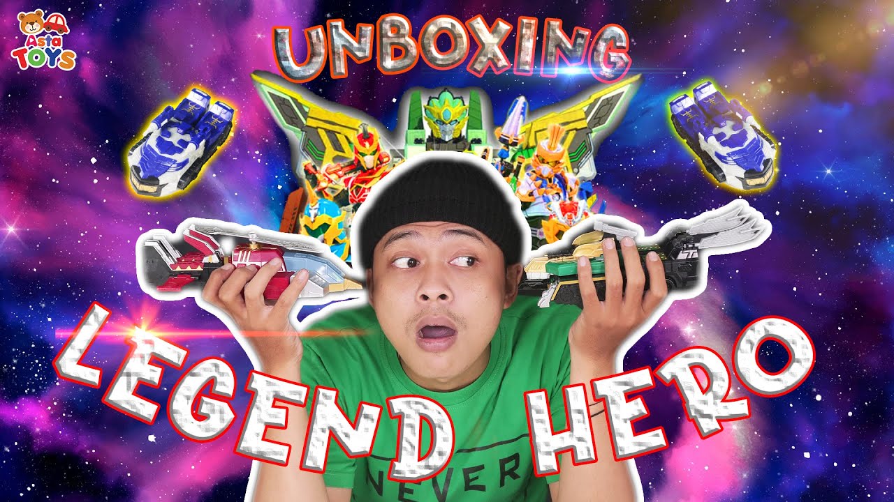 UNBOXING MAINAN ROBOT YANG ADA DI TV !! |LEGEND HERO| ASTA TOYS - YouTube