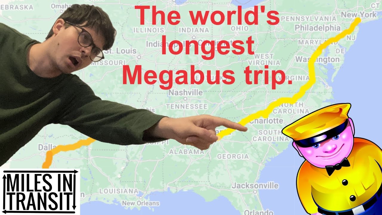 I Spent $3 for a 2000-Mile Megabus Ride - YouTube