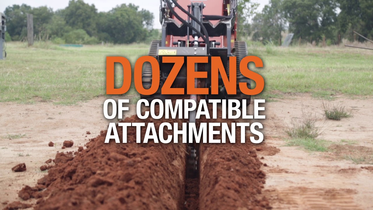 Ditch Witch® SK1050 Mini Skid Steer - YouTube