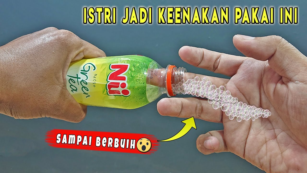 CUMA PAKAI BOTOL PLASTIK BEKAS ISTRI LANGSUNG PUAS - YouTube
