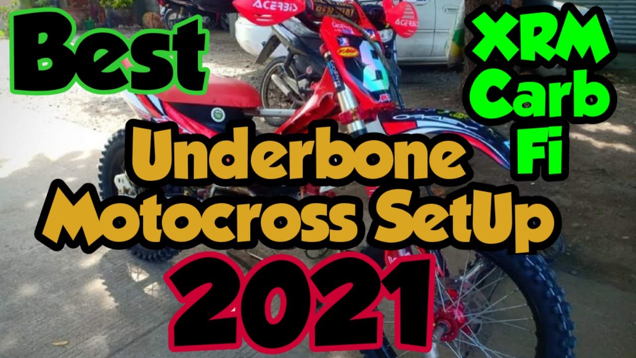 UNDERBONE TRAIL CONCEPT SETUP | XRM CARB, FI | - YouTube