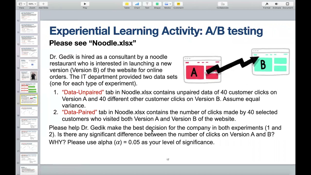 Two Sample T Test in Minitab - YouTube