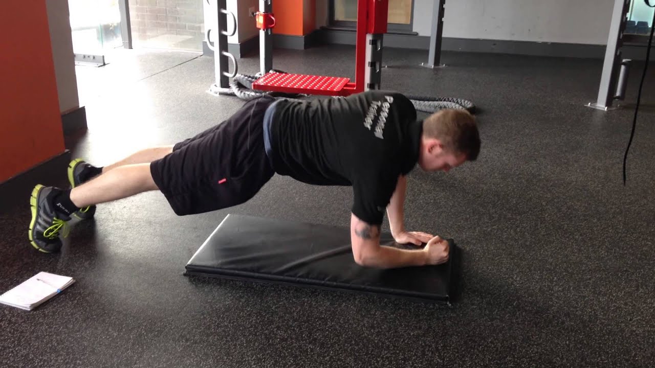 Plank Get Ups (Abdominal Exercise) - YouTube