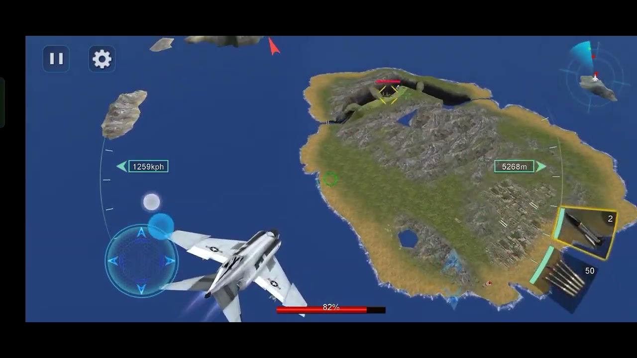 Fighter plane fight with enemies plane - YouTube