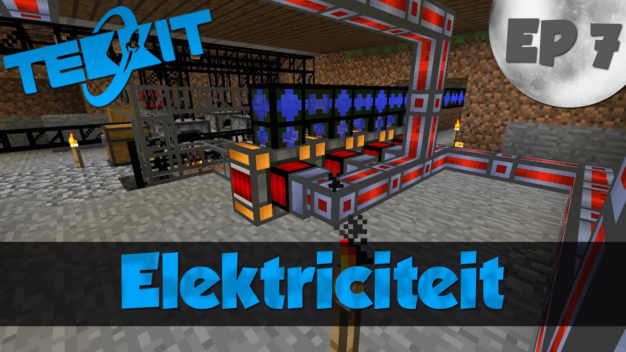 Minecraft Tekkit Ep: #7 Elektriciteit! - YouTube