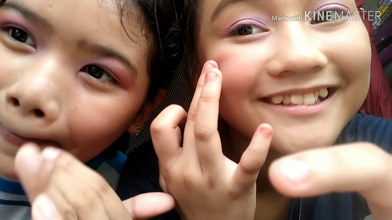 Makeup tutorial without brush|vlog 1 - YouTube