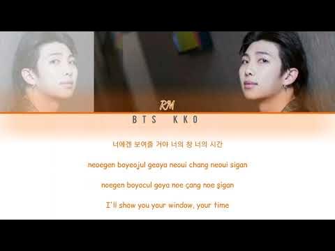 BTS RM (방탄소년단 RM) 'Moonchild' Lyrics [Han/Rom/Eng/Kolay okunuş] #HappyBirthdayNamjoon - YouTube