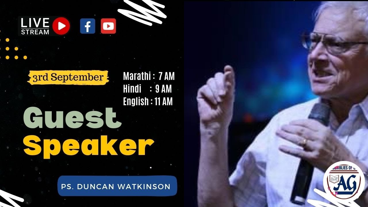 Faith Community | Sunday Service Sermon By Ps. Duncan Watkinson at ...