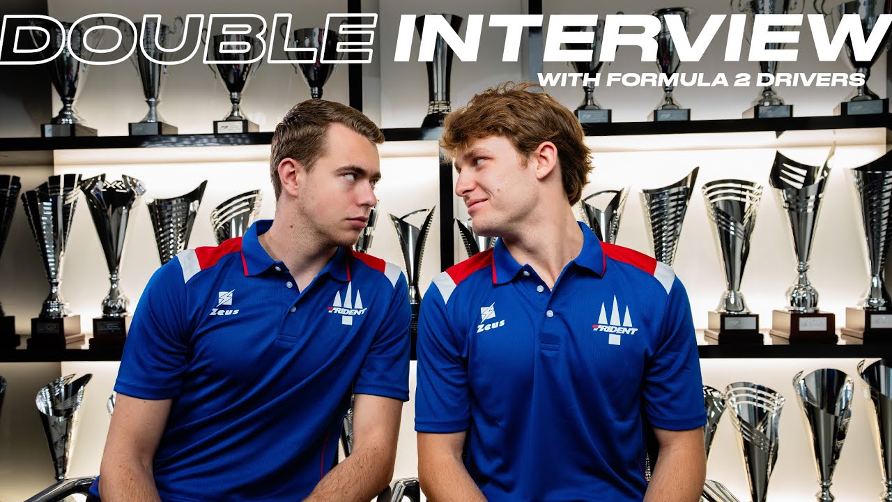 DOUBLE INTERVIEW | Trident Motorsport Formula 2 Team - YouTube