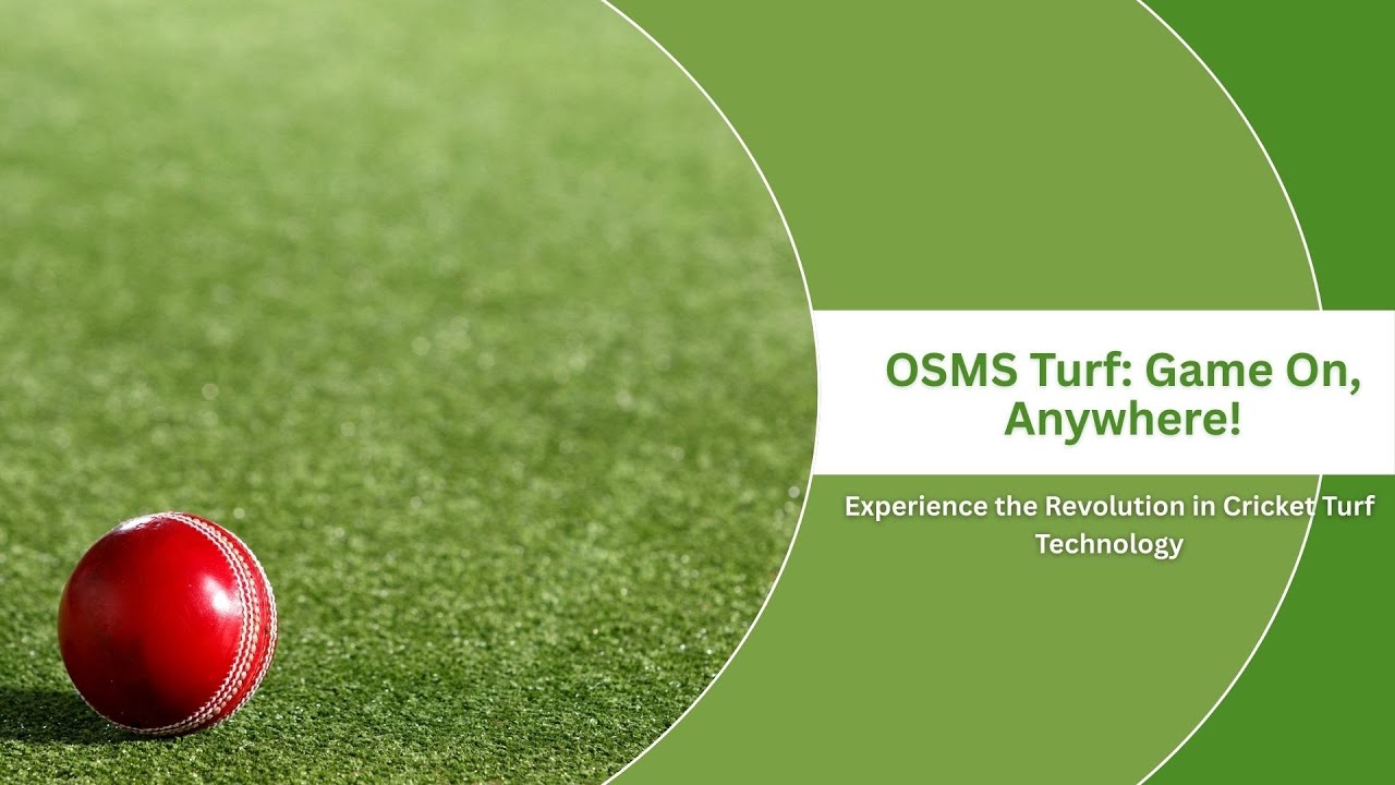 Play Cricket Anywhere with OSMS Turf | Turf Tech Revolution | OSMS TURF #cricket #turf # ...