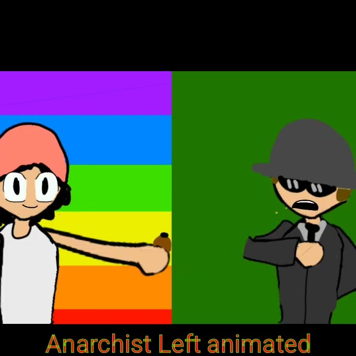 Anarchist Left animated @JREG #animation #lgtbiq #memes #politics - YouTube
