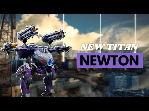 New Titan Newton / War Robots Test Server Gameplay - YouTube