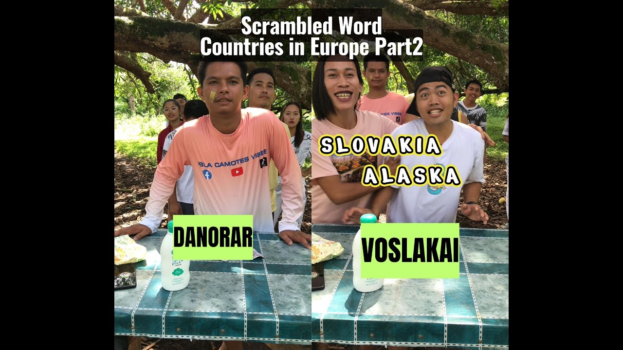 Scrambled Word Countries in Europe Part2 - YouTube