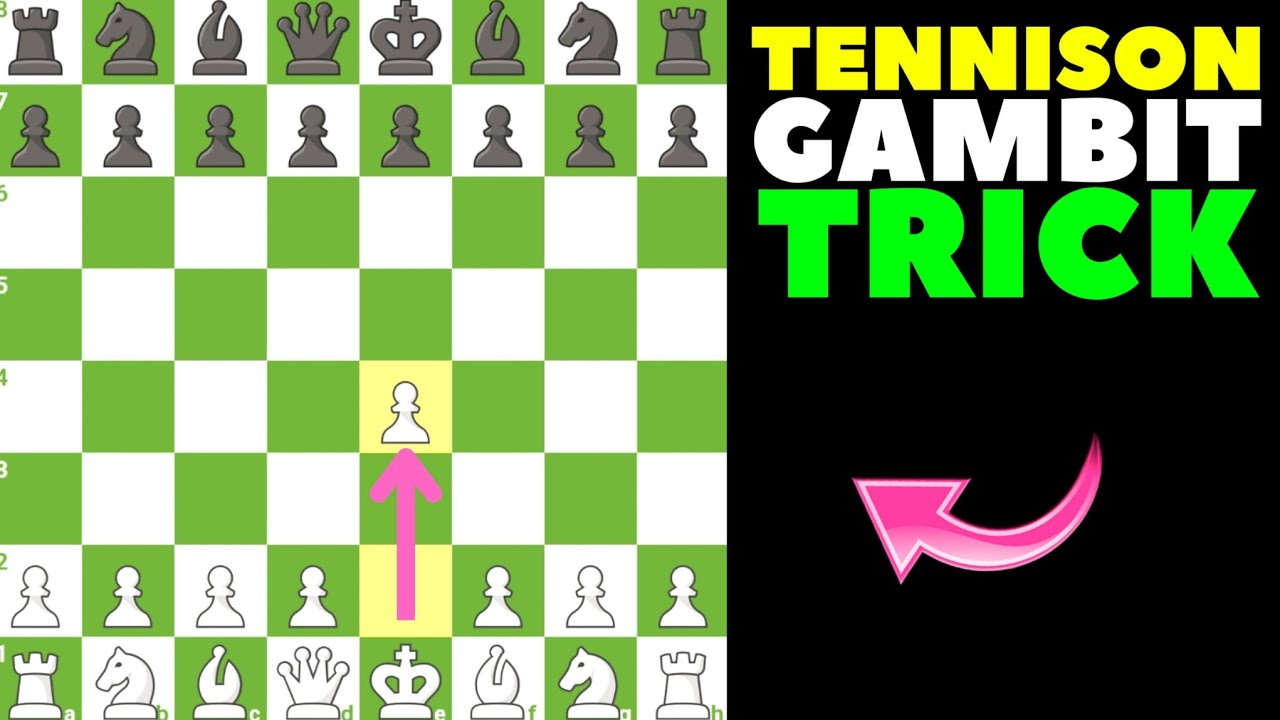Tennison Gambit Opening Trap | Checkmate in 6 Moves - YouTube