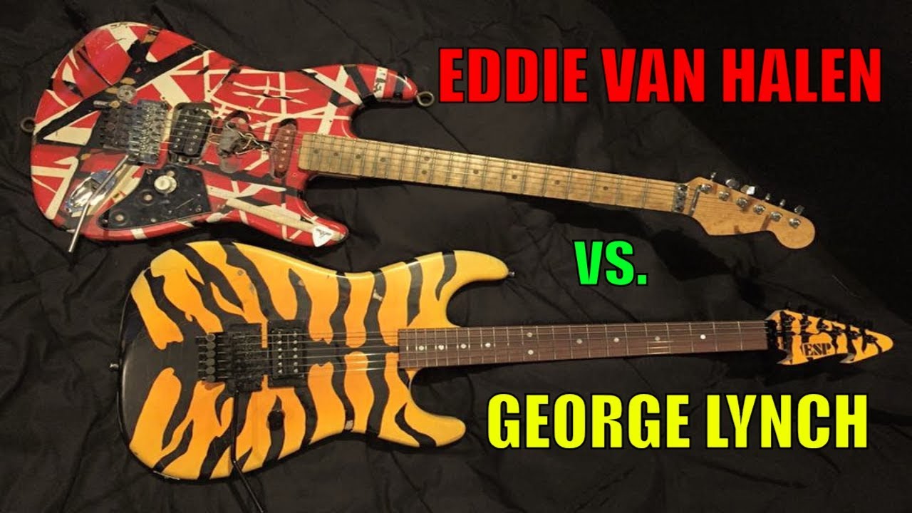 Eddie Eddie Van Halen Meets George Lynch | Breaking Down Eruption ...