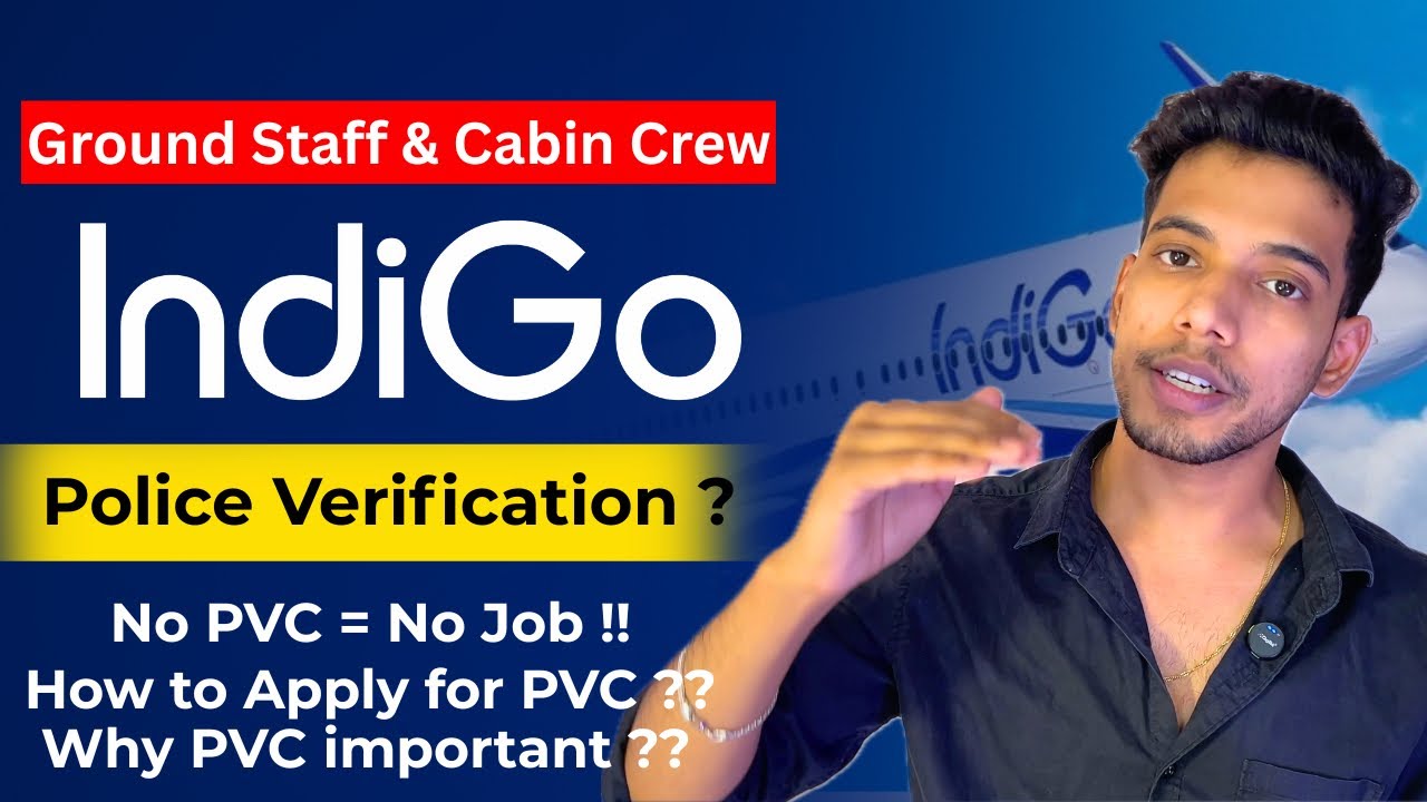 IndiGo Ground Staff PVC Certificate ? | What is PVC? | How to Apply ...