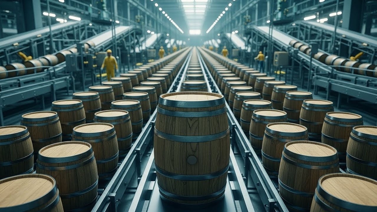 "Inside the Barrel Plant – Full Process How Million-Dollar Barrels Are ...