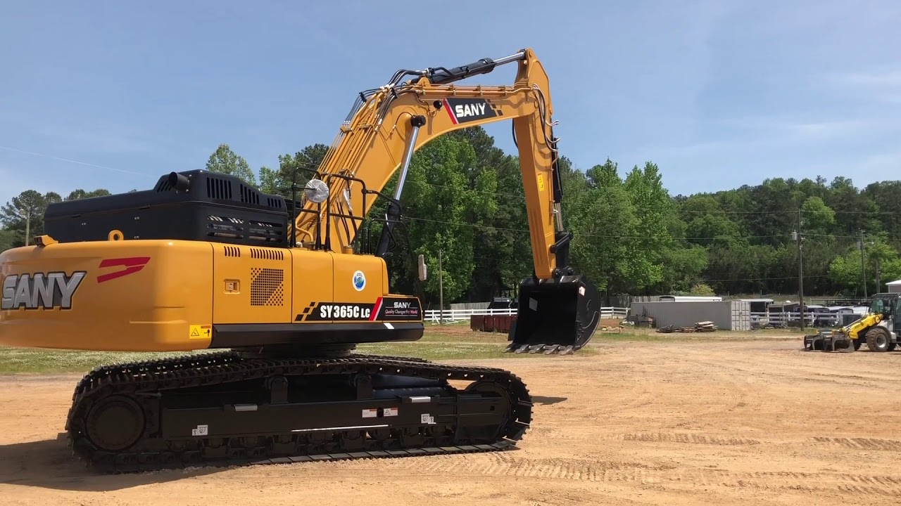 SANY SY365C Delivery - YouTube