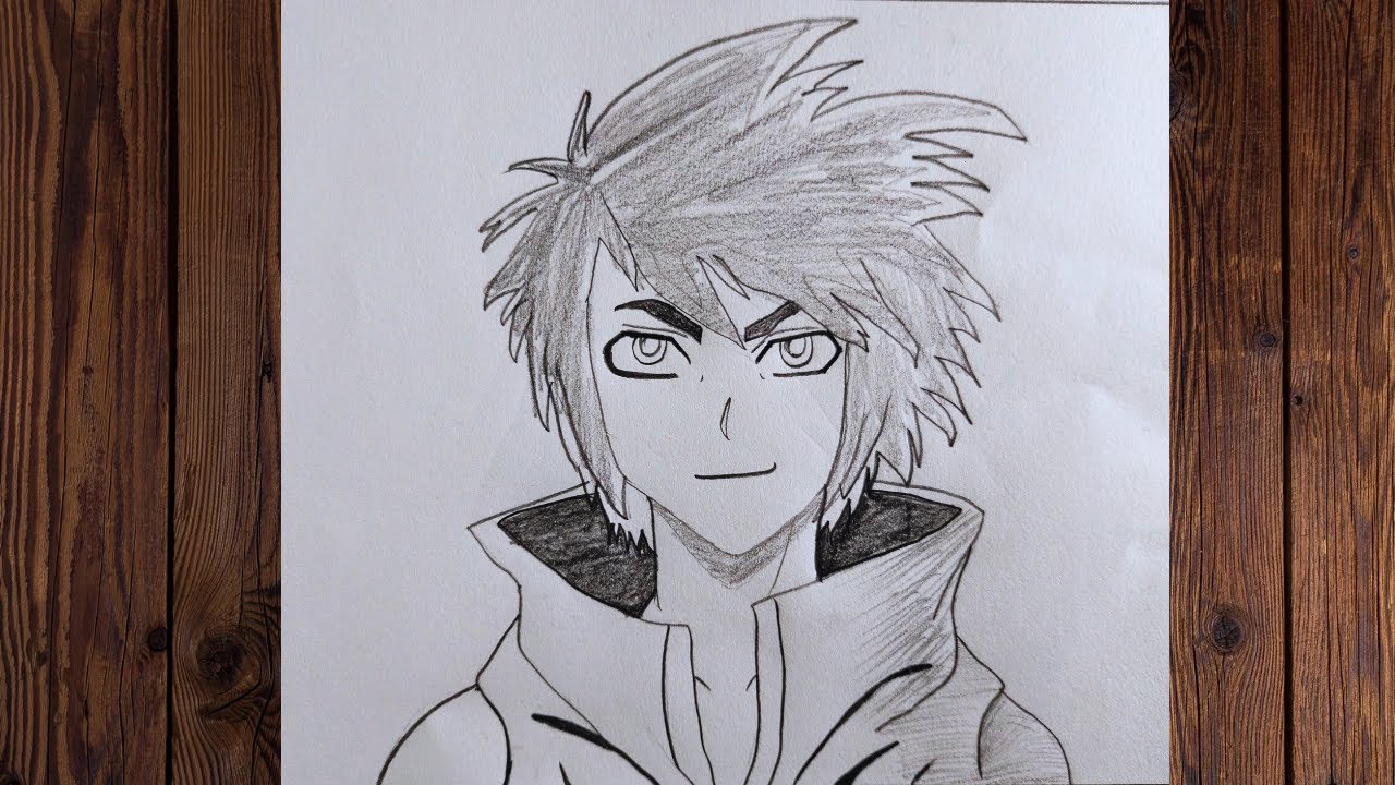 Easy Anime sketch | How to Draw Ichigo Kurosaki(Bleach)Step by Step ...