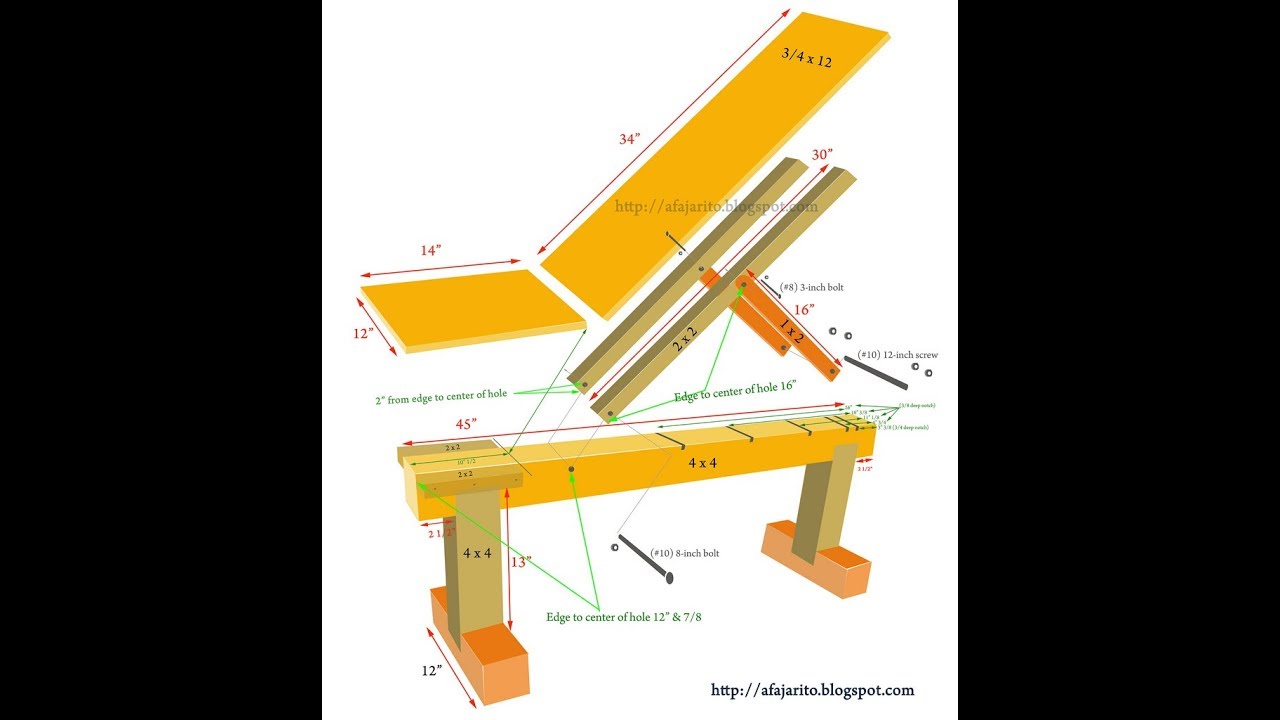 How to build a BENCH gym ?? - YouTube
