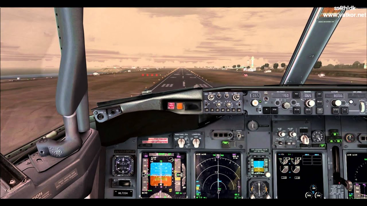 Korean air B737-800w RKJB(Muan int'l airport)-RKPC(Jeju) - YouTube