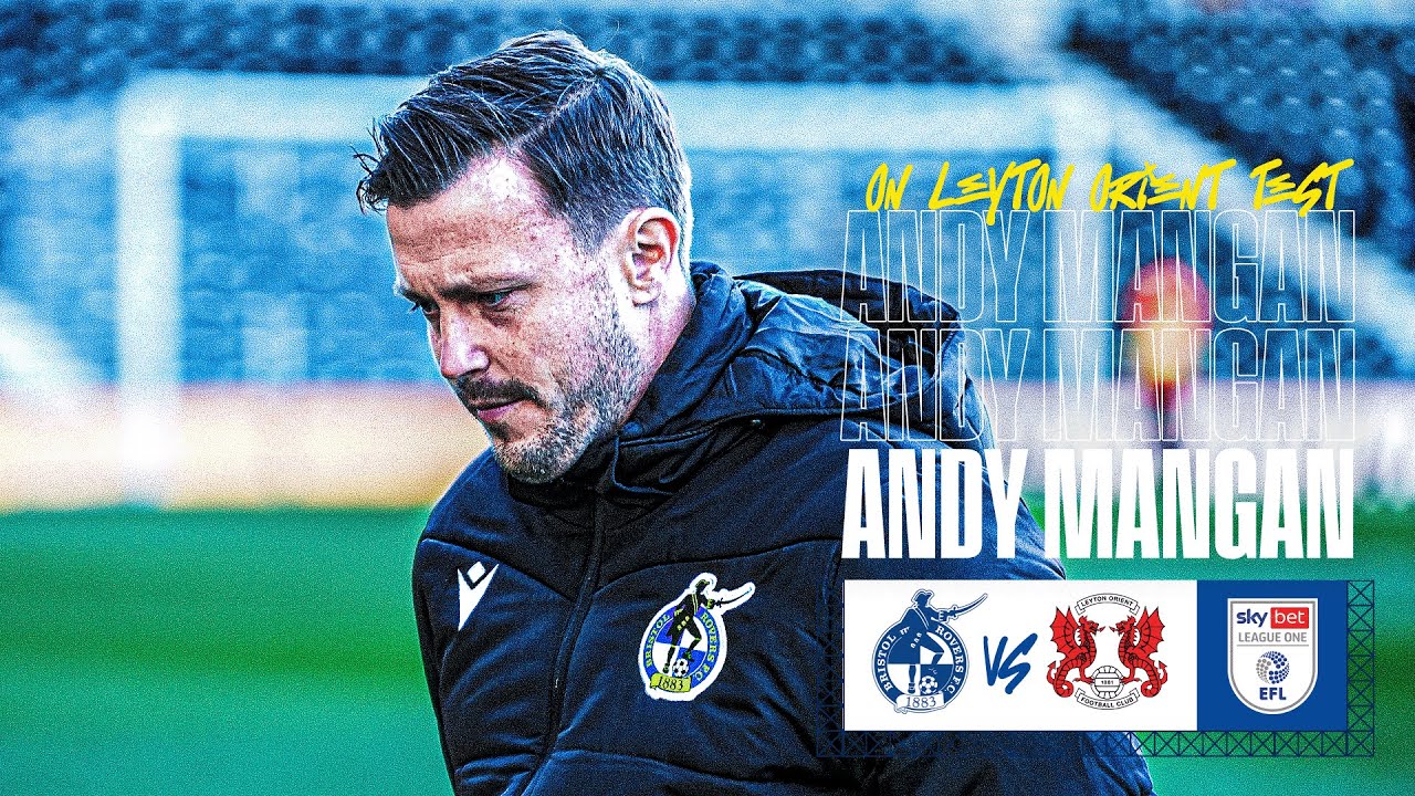Manager Preview | Andy Mangan looks ahead towards Leyton Orient - YouTube