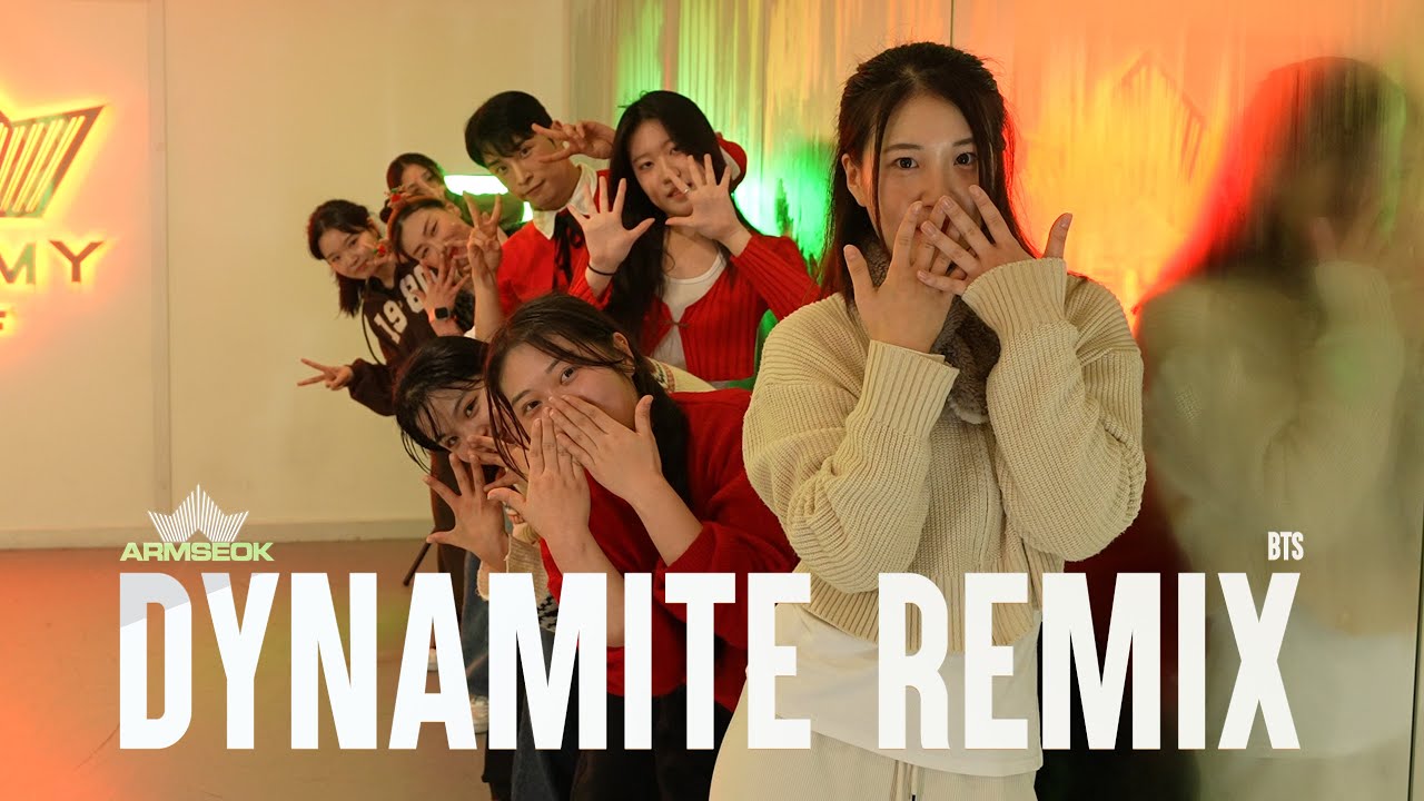 BTS - DYNAMITE HOLIDAY REMIX │ ARMSEOK CHOREOGRAPHY - YouTube