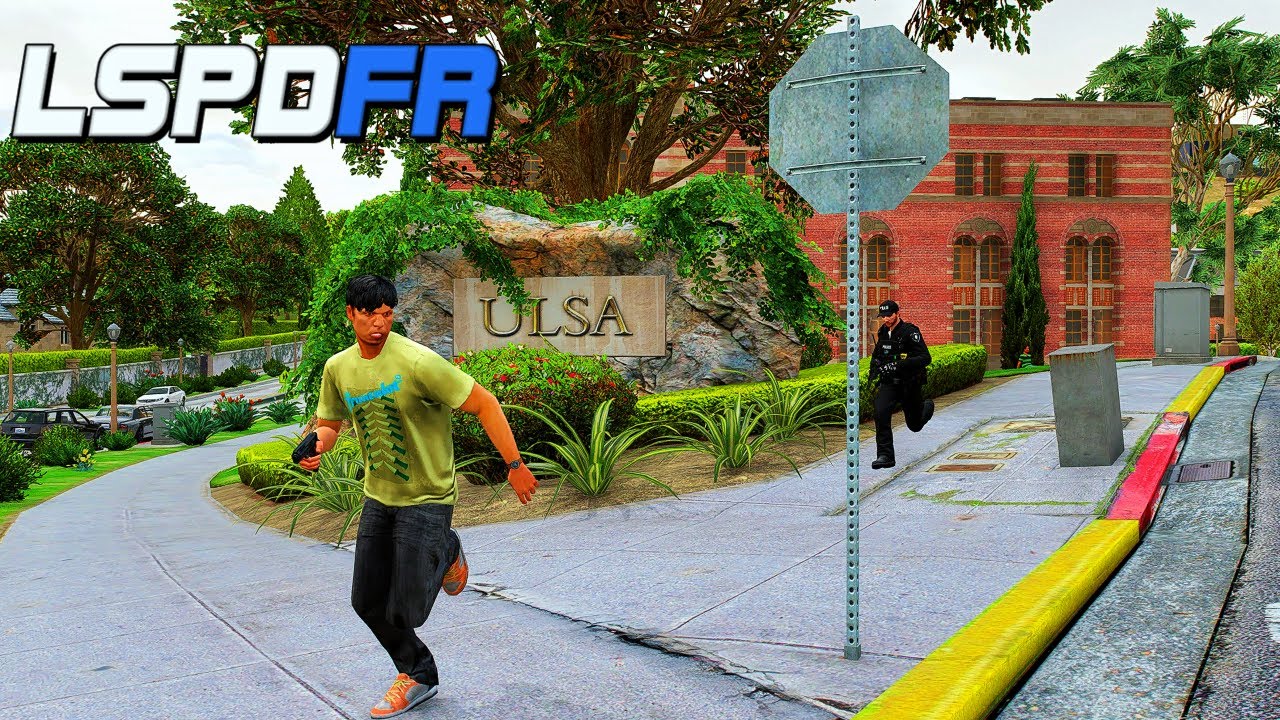 Shooting on School Grounds! | GTA 5 LSPDFR - YouTube