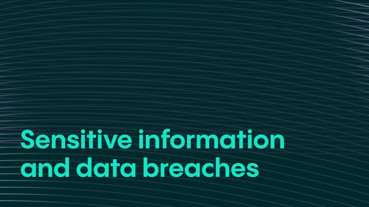 Access to sensitive information and data breaches | Veriff - YouTube