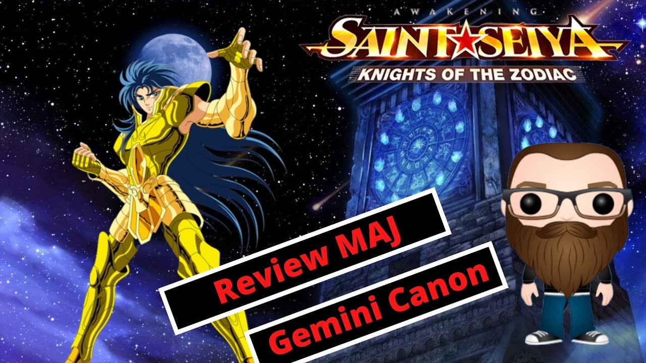 Saint Seiya Awakening Review MAJ Gemini Canon + Pull - YouTube