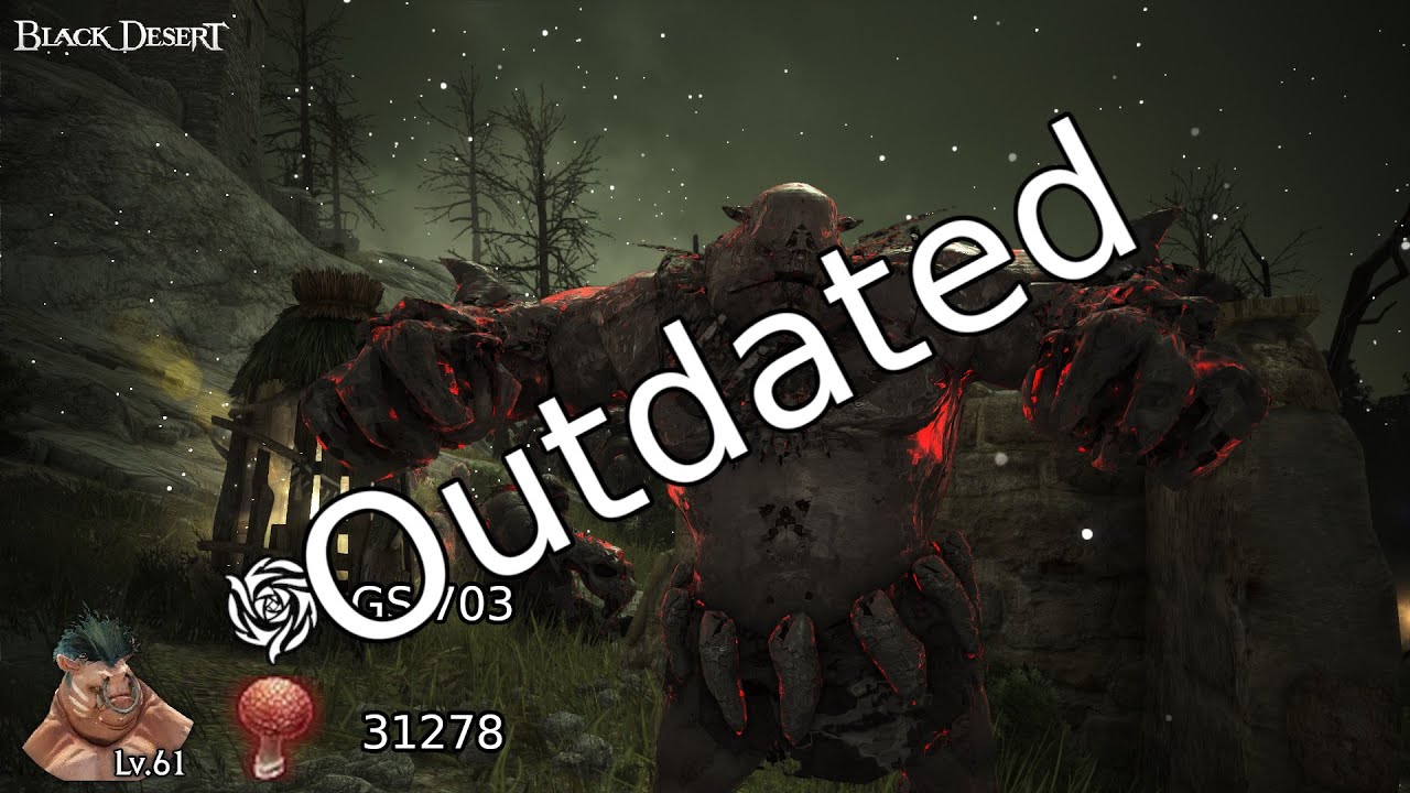 Black Desert Online (No Commentary) Orc Camp (Elvia) - Dark Knight ...