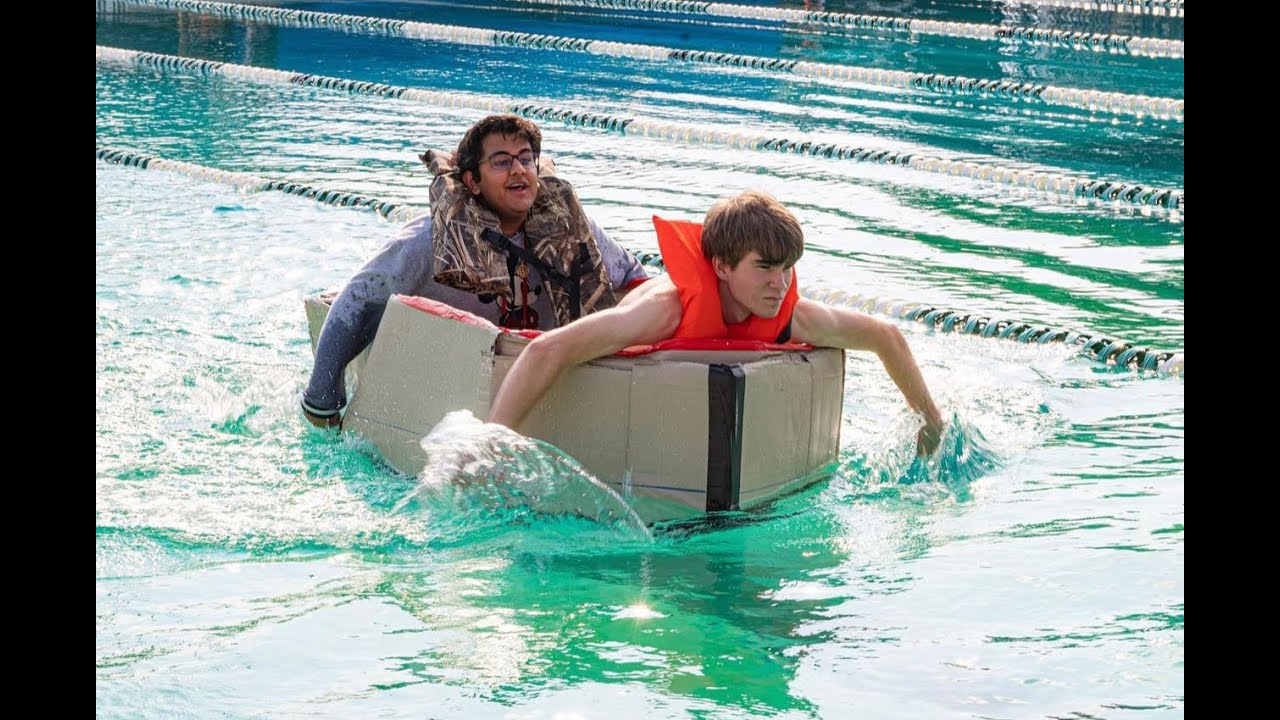 AP Physics C: Cardboard Boat Regatta - YouTube