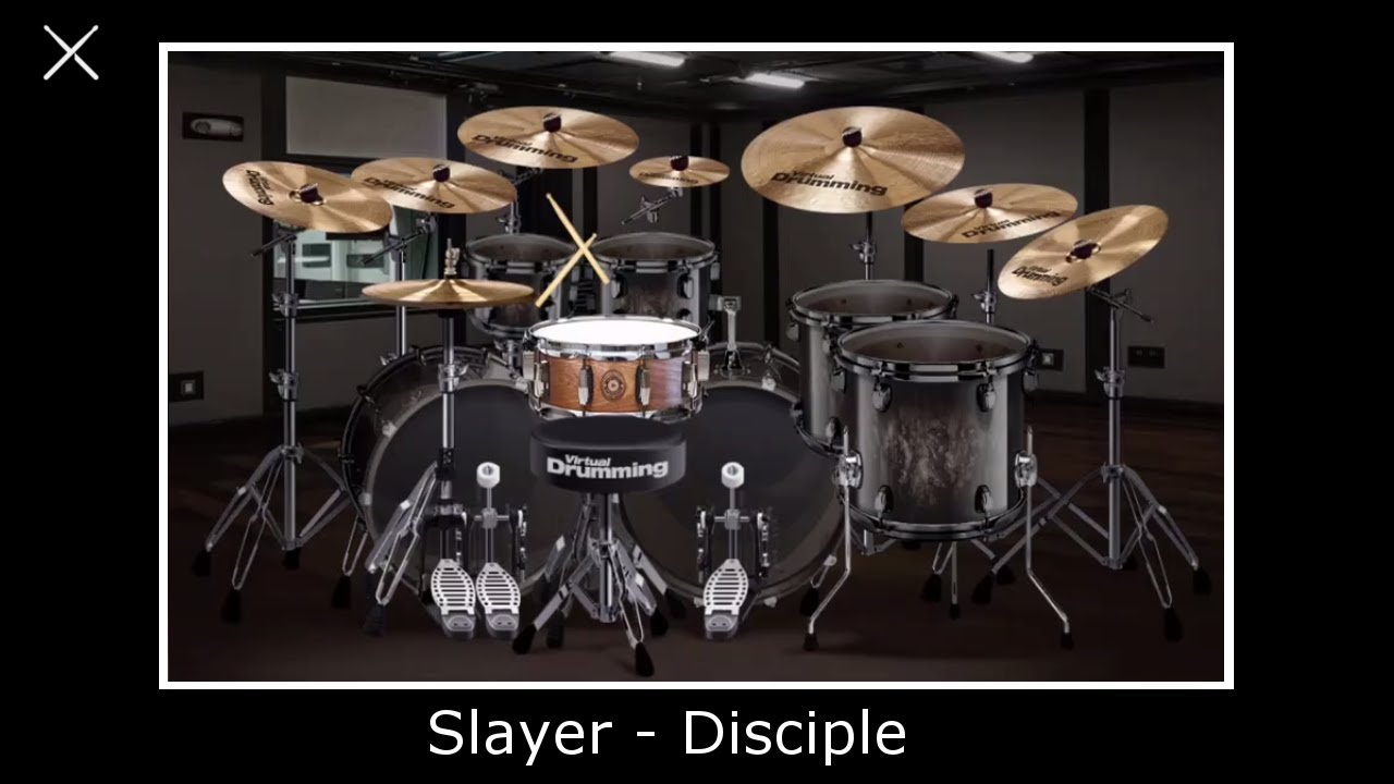 Slayer - Disciple (Virtual Drumming Cover) - YouTube