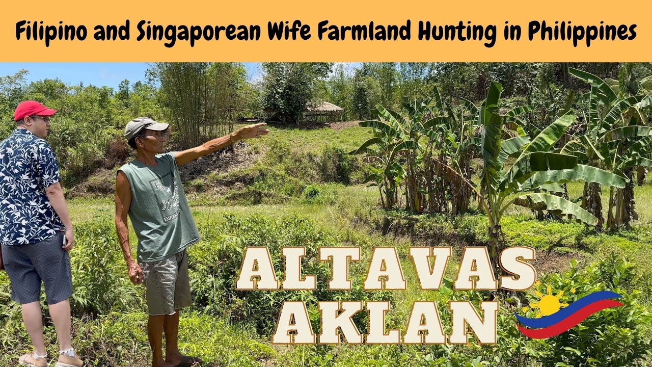 🇵🇭🇸🇬 🌾Filipino and Singaporean Wife Farmland Hunting in Philippines ...